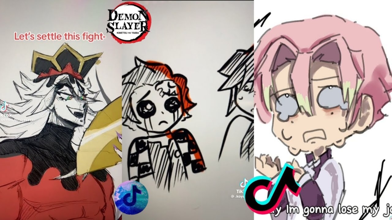 Demon Slayer Tik Tok Compilation that made Nezuko stab sanemi back ...