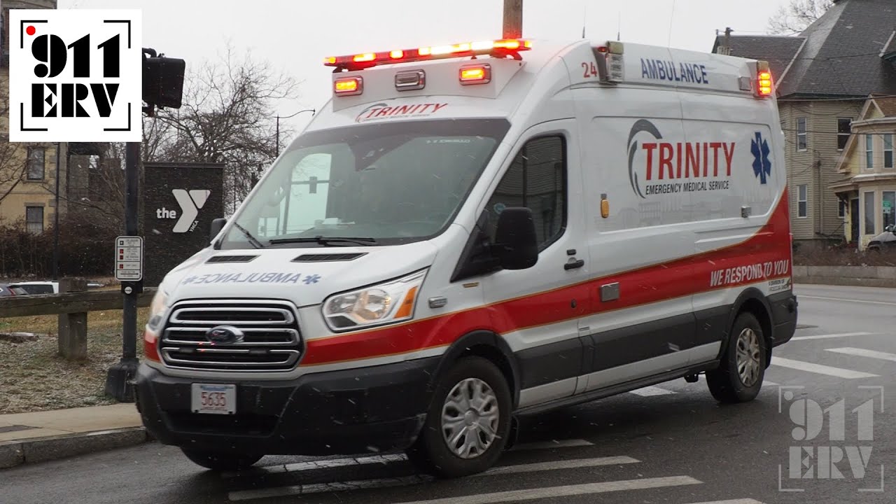 Trinity EMS Responding | Ambulance 24 - YouTube