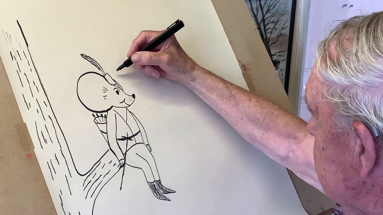 KEN BROWN ART 2 ART Week 3 - YouTube