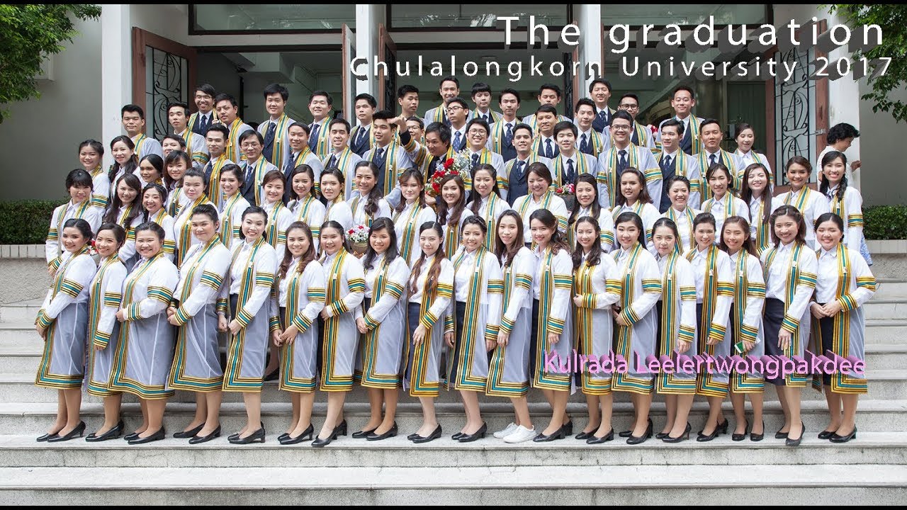 The graduation Chulalongkorn University 2017 - YouTube