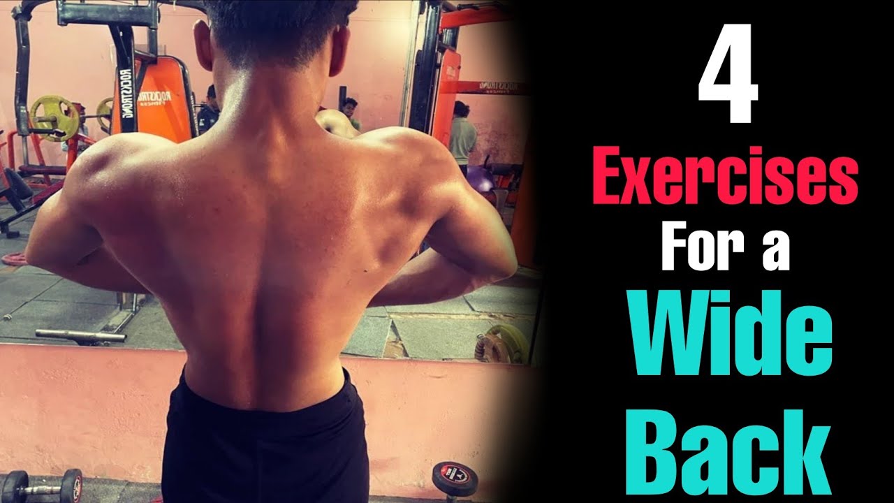 How to make your back wide | Back workout | ElCapitan Aesthetics - YouTube