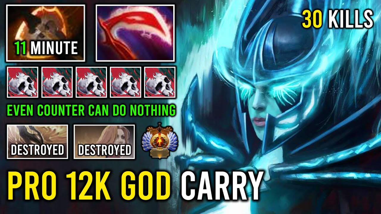 Absolutely Crazy 12K MMR Phantom Assassin Insane Crit 11 Min Fury Even ...