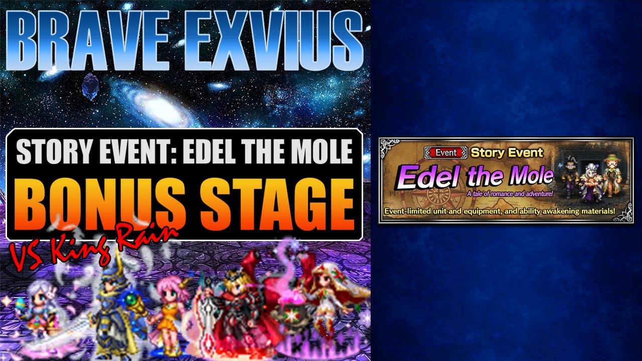 Madam Edel Bonus Stage Vs King Rain | [FFBE] ⚔️ Final Fantasy Brave ...