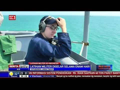 Marinir TNI AL dan AS Latihan Perang Bersama di Situbondo