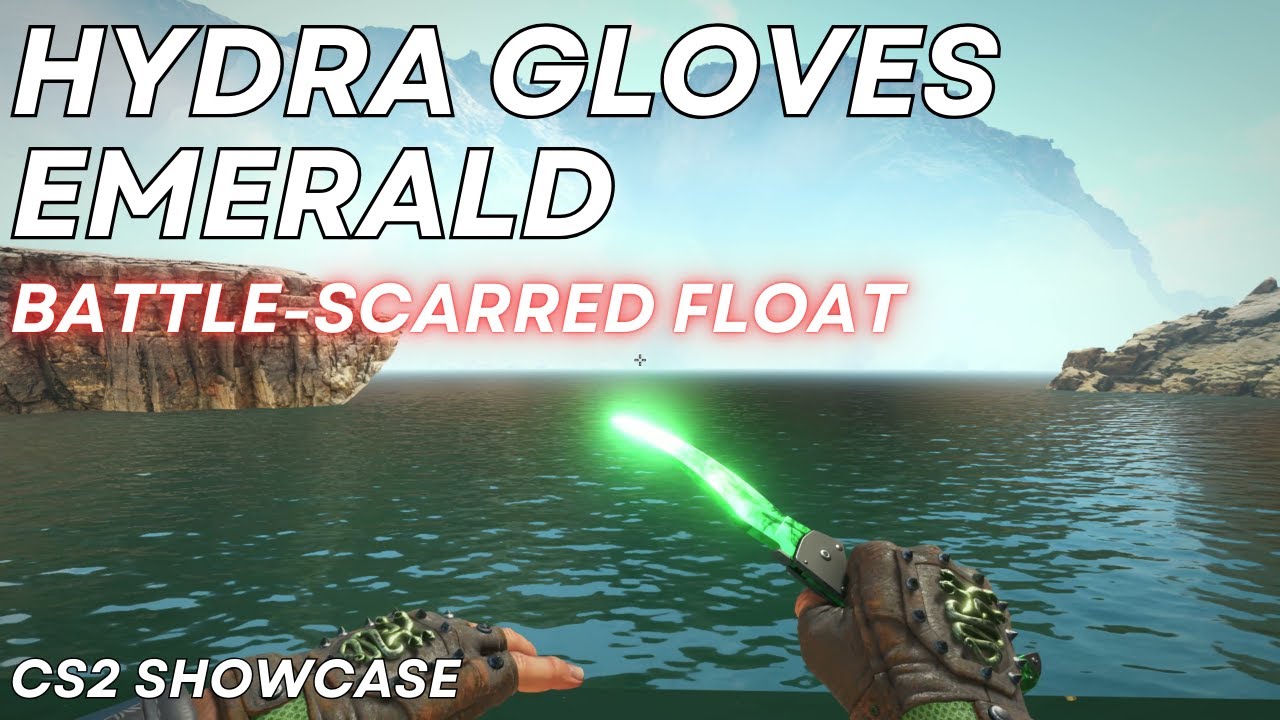 Hydra Gloves Emerald (Battle-Scarred) | CS2 Skin Showcase #1269 - YouTube