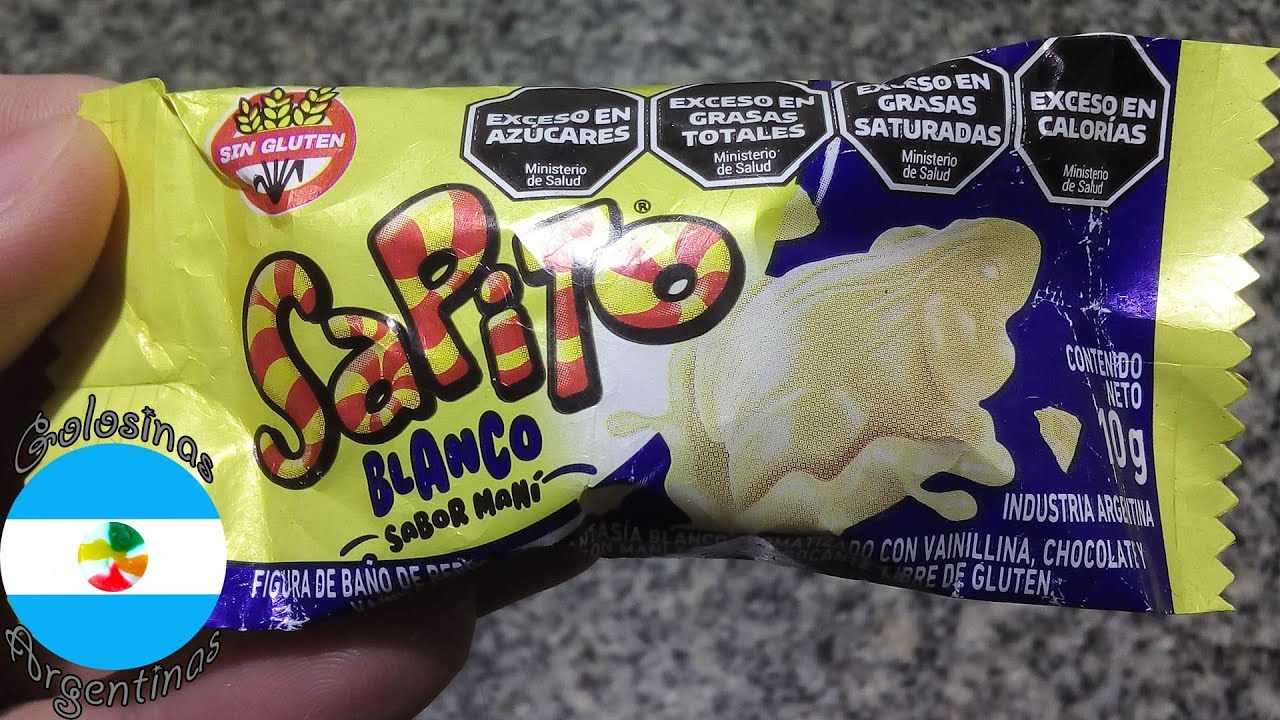 Nuevo Sapito Blanco Maní - Golosina de Baño de Repostería sabor ...