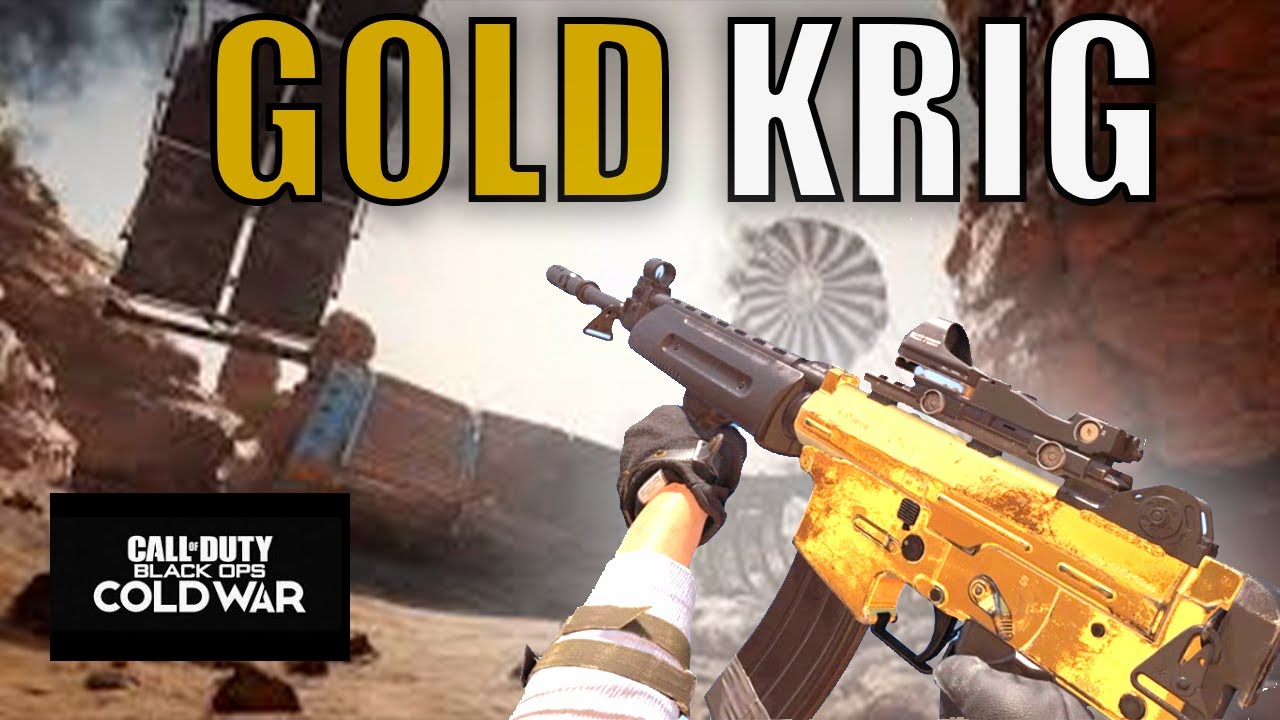 Best Setup to get the KRIG 6 Gold!!!| COD Black Ops Cold War Gameplay ...