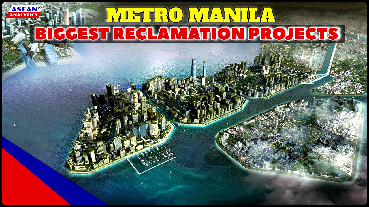 Biggest Reclamation Projects in Metro Manila - YouTube