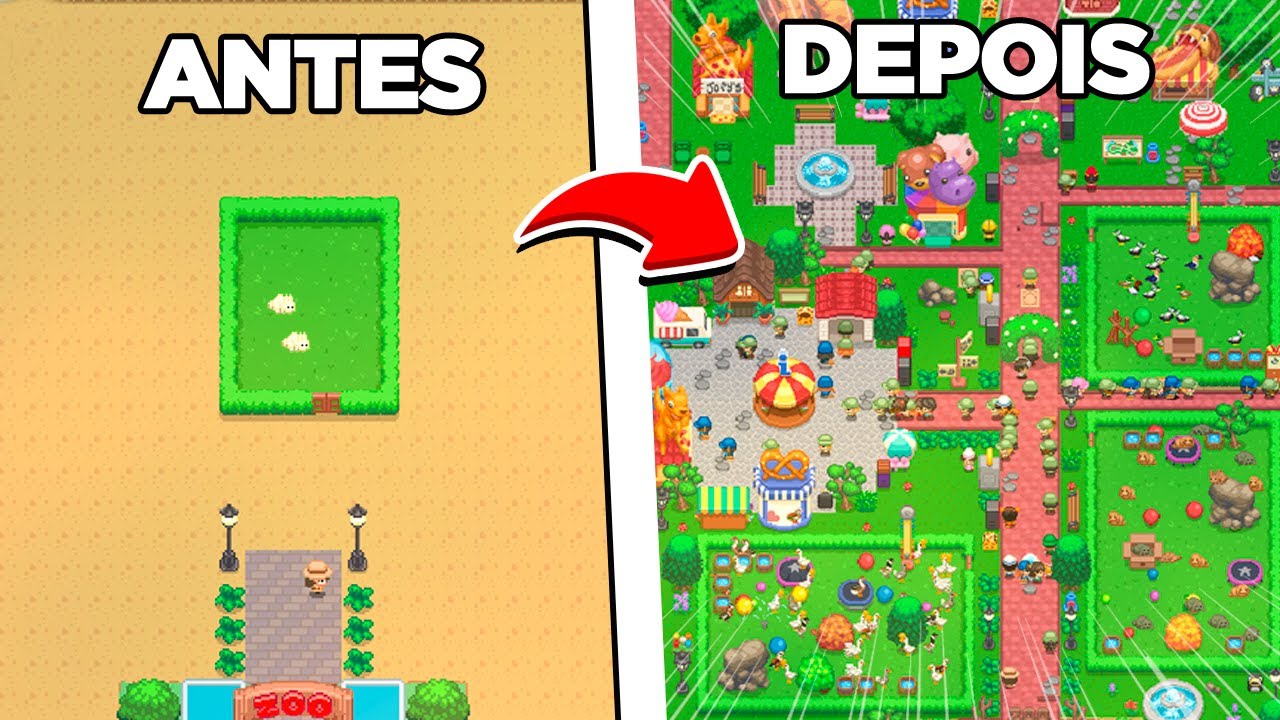 CONSTRUINDO O MAIOR ZOOLÓGICO DO MUNDO - let's build a zoo - YouTube