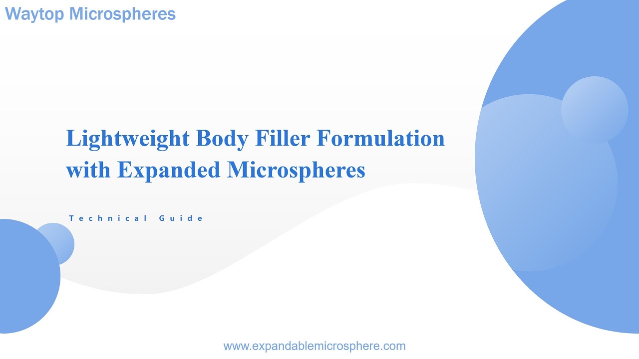 Ultra Light / Lightweight Body Filler / Polyester Putty Formulation ...