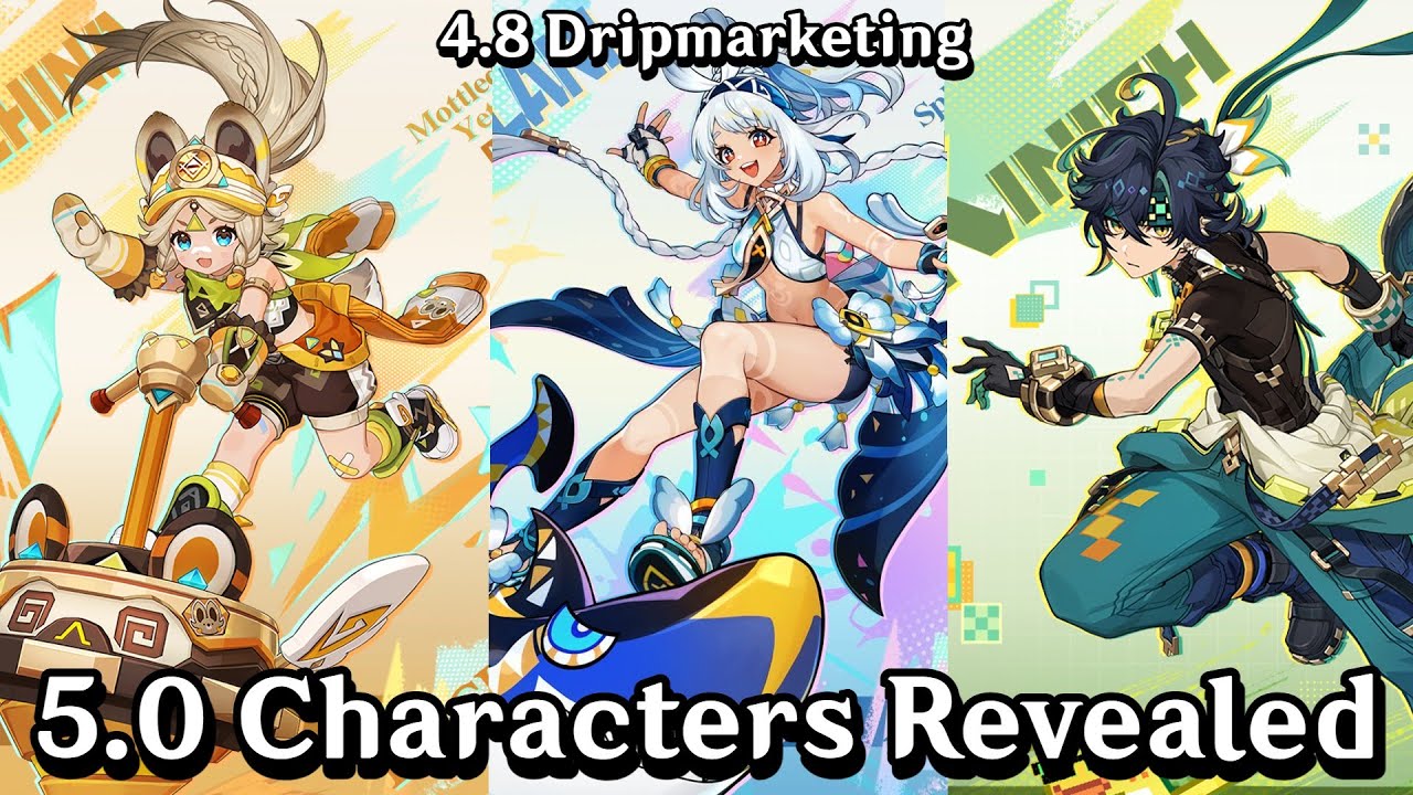 5.0 Characters Revealed! | Reaction & Overview | 4.8 DRIP MARKETING ...