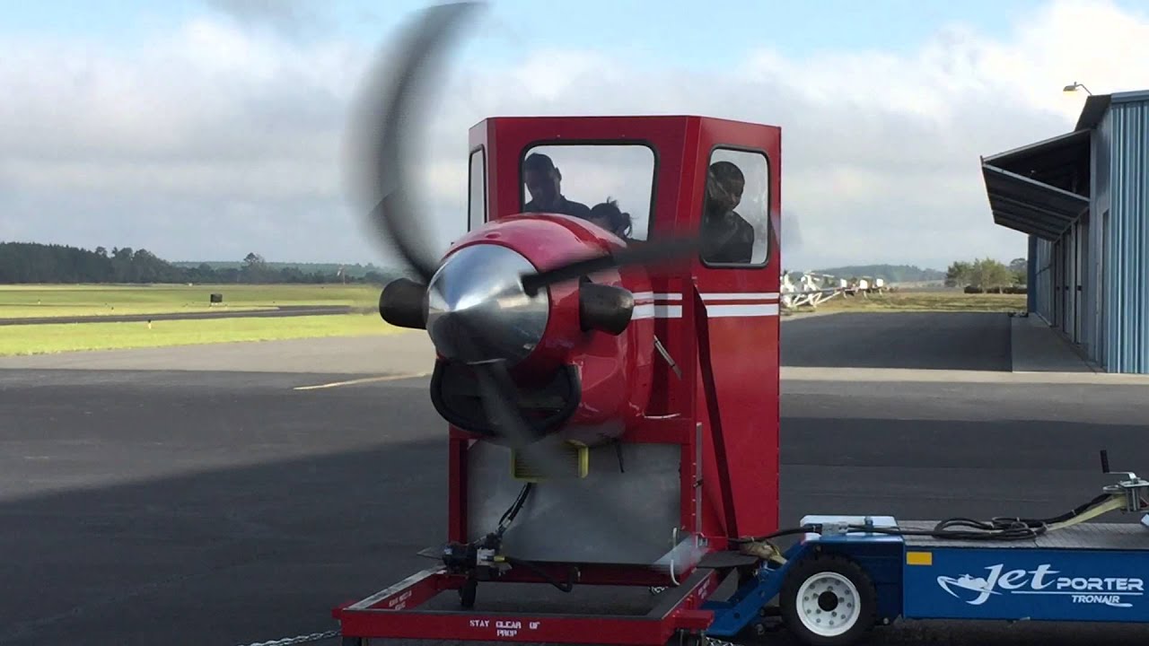 PT6 run stand - YouTube