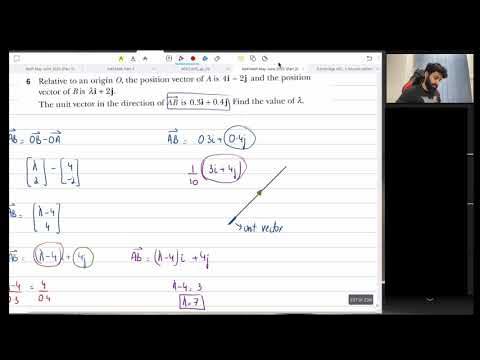 O level/IGCSE Add Math - Vectors (Part 2) - YouTube