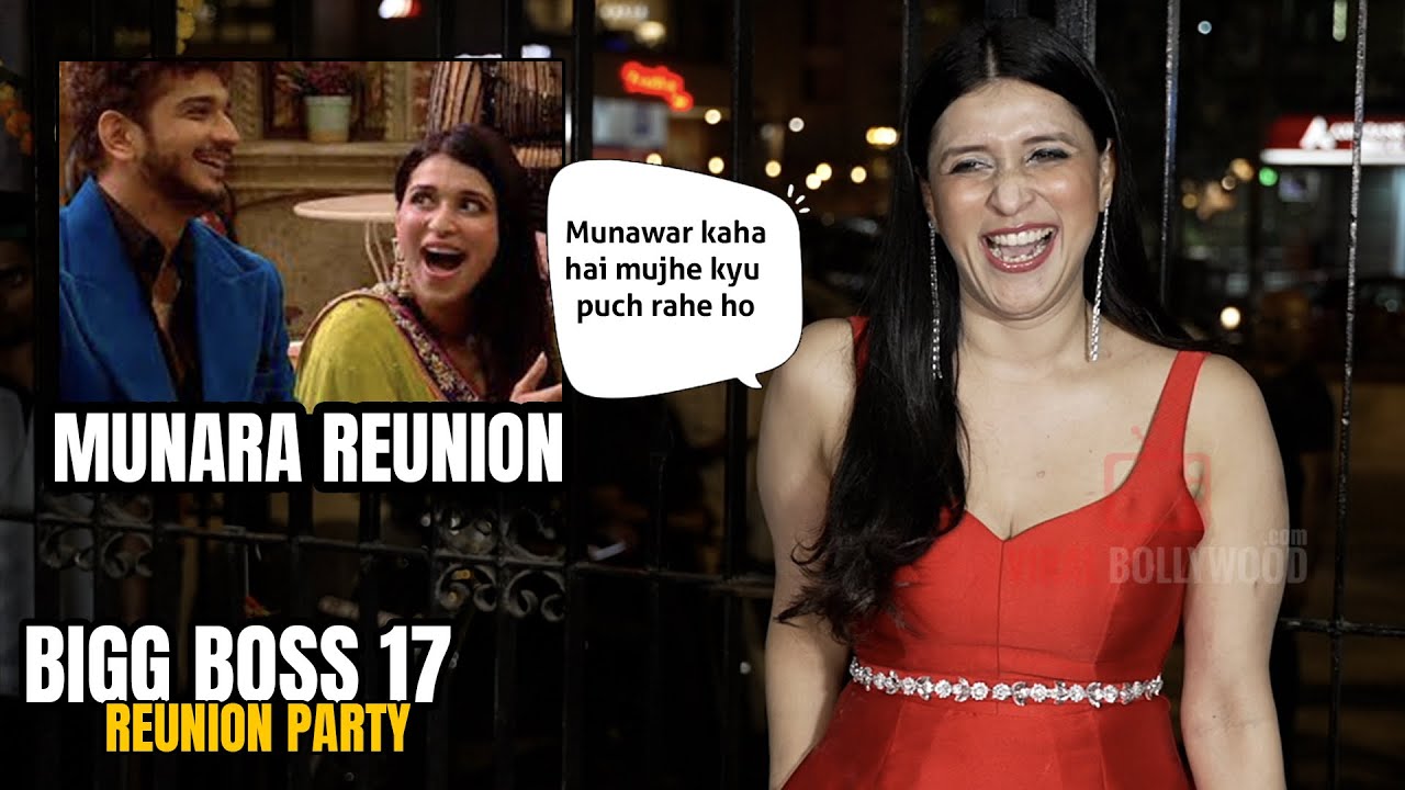 Mannara Chopra arrives at Bigg Boss 17 Reunion Party | Munawar Kaha hai ...