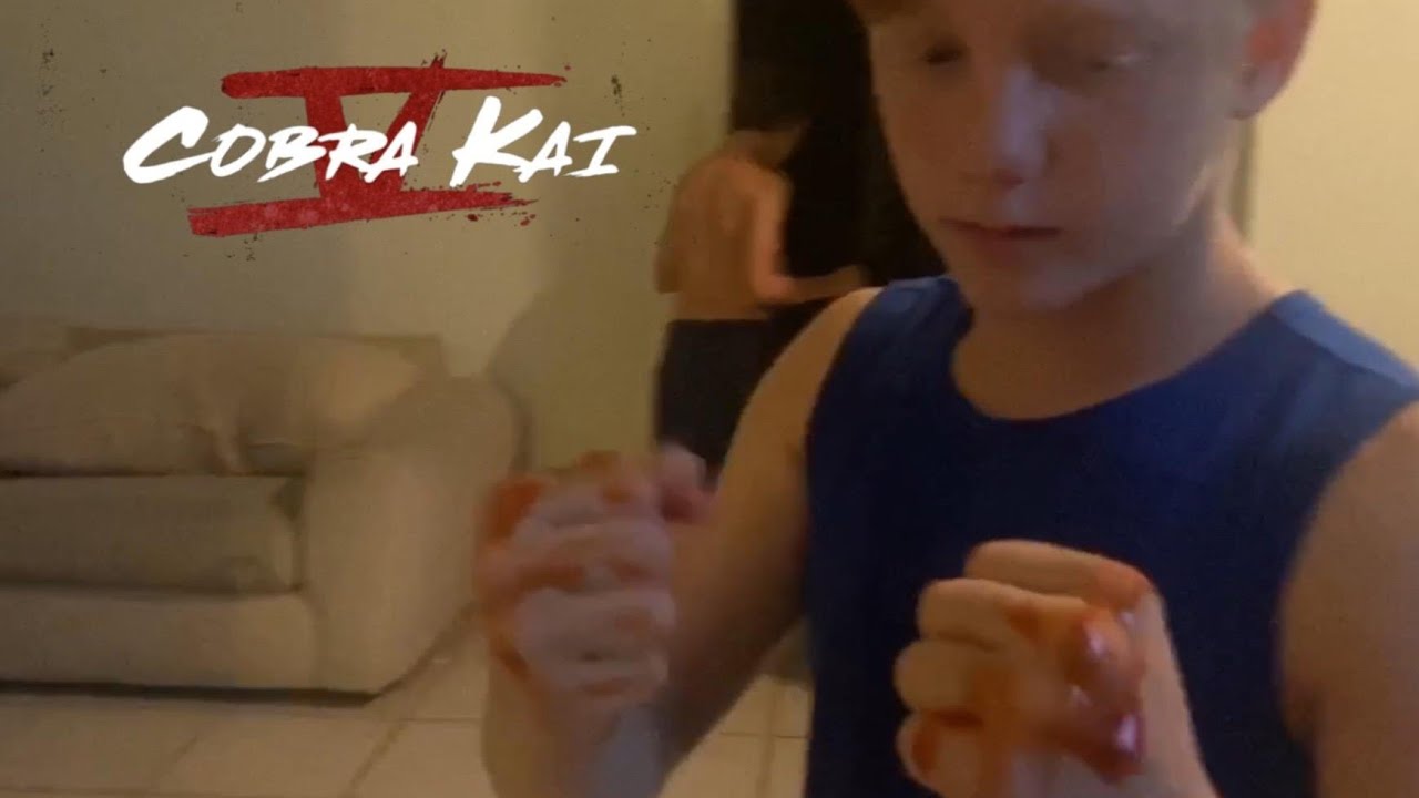 Cobra Kai Daniel Vs Terry fight remake - YouTube