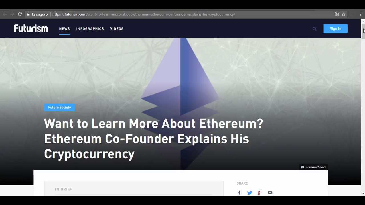 Want to Learn More About Ethereum? Ethereum Co-Founder Explains His ...