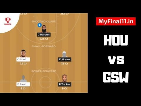 HOU vs GSW Dream11 Match Prediction – NBA 2019-20 season | Houston Rockets vs Golden State ...