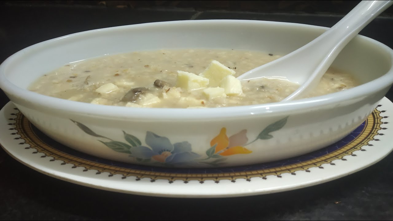 Weight loss oats | Easy Oatmeal recipe |Garlic Oats porridge - YouTube