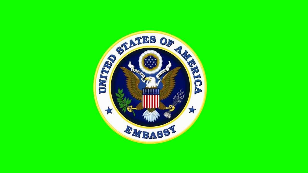 US Embassy Logo Tag Request - Green Screen Animation - YouTube