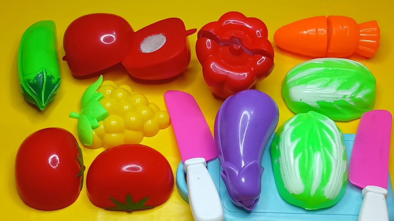 #Fruits ASMR| Cutting vegetables and fruits plastic very fresh| Fruit ...
