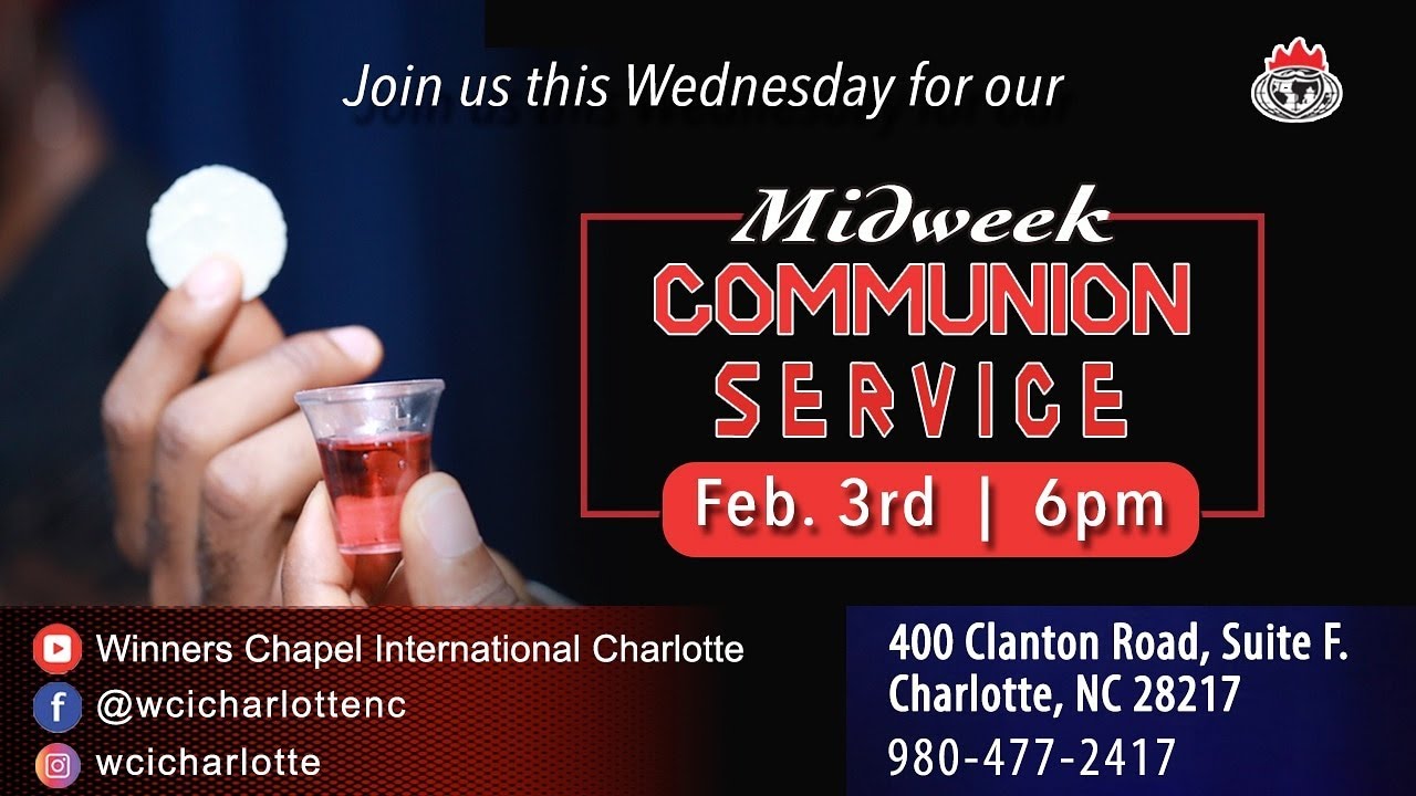 Winners Chapel International Charlotte Live Stream | MIDWEEK TEACHING ...