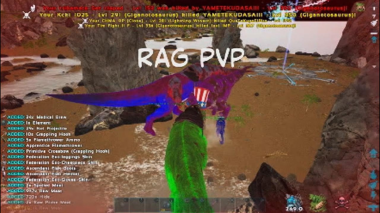 Rag Pvp + Small Raids | TakeOver | Ark Smalltribes Ps5 - YouTube