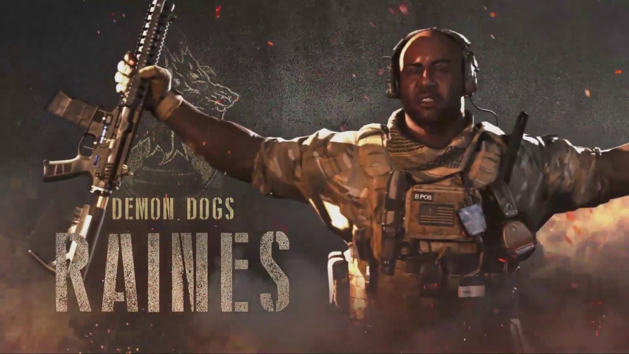 HOW TO UNLOCK RAINES DEMON DOGS| HOW TO GET 500 LMGS KILLS - YouTube