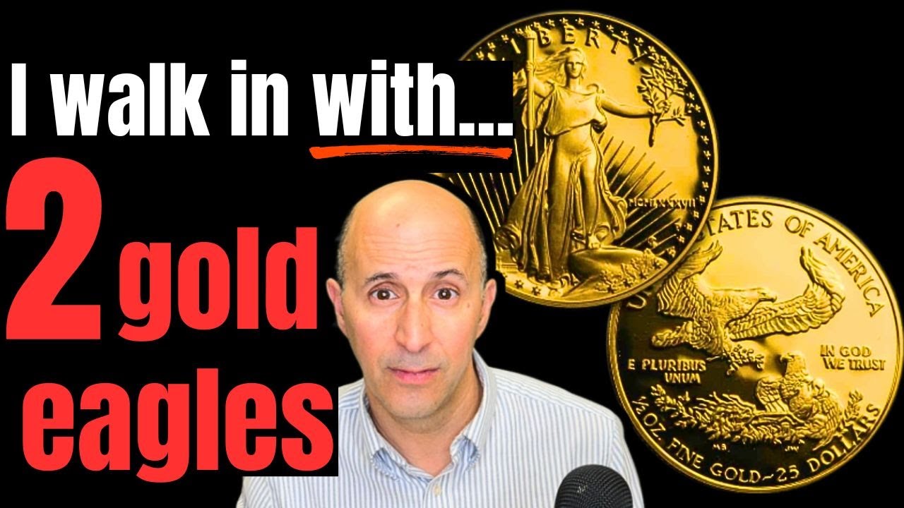 When I try to sell 2 GOLD EAGLES, and they think I’m a ROOKIE - YouTube