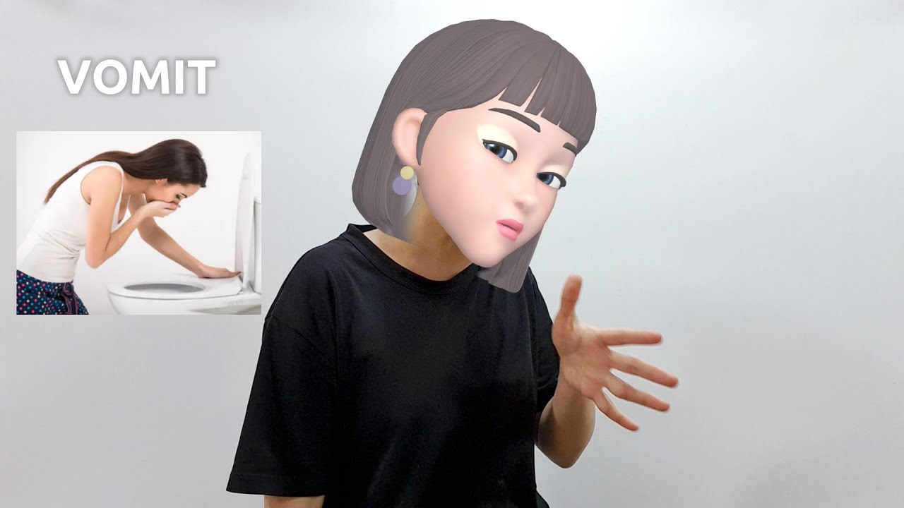 American Sign Language (ASL) Lesson: Vomit - YouTube