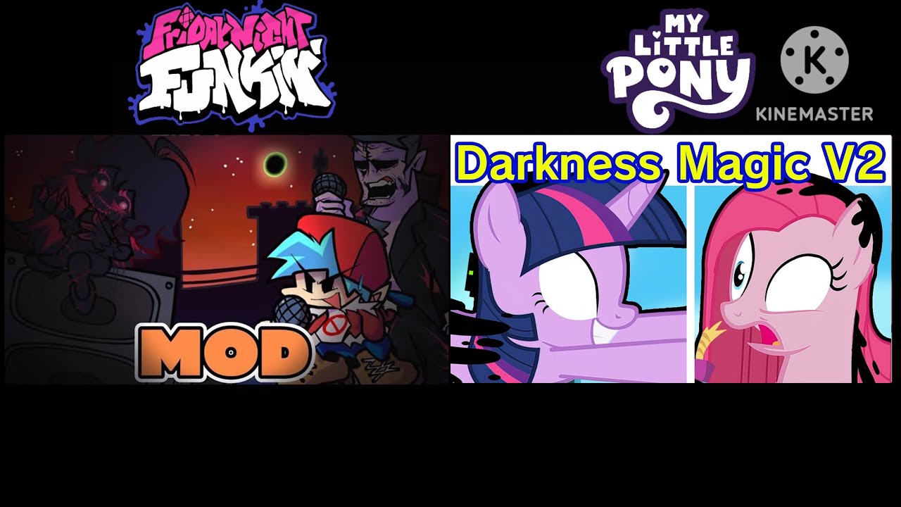 FNF' NUEVO Darkness Takeover- FNF Contra MLP: Darkness is Magic V2 ...
