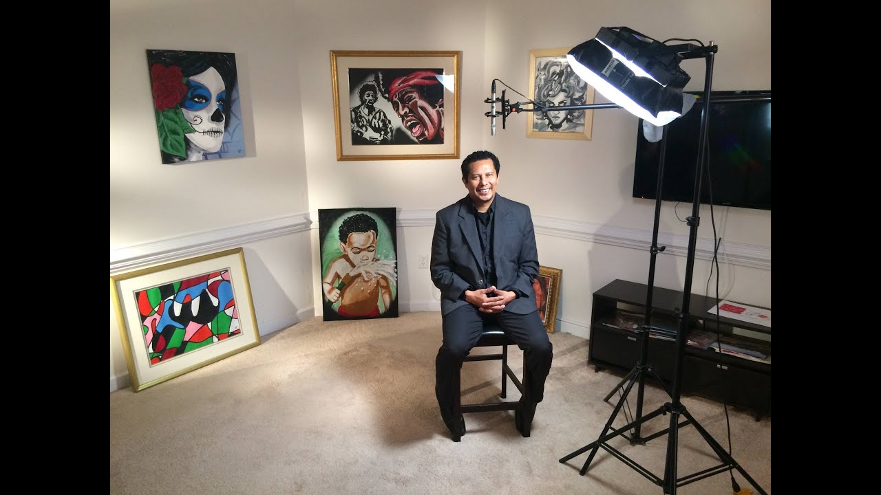 Jesse Raudales, Olympic Artist - YouTube