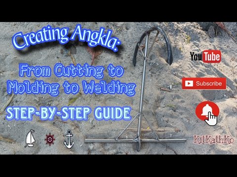 How to make Anchor or Angkla : From Raw Metal to Functional Angkla ...