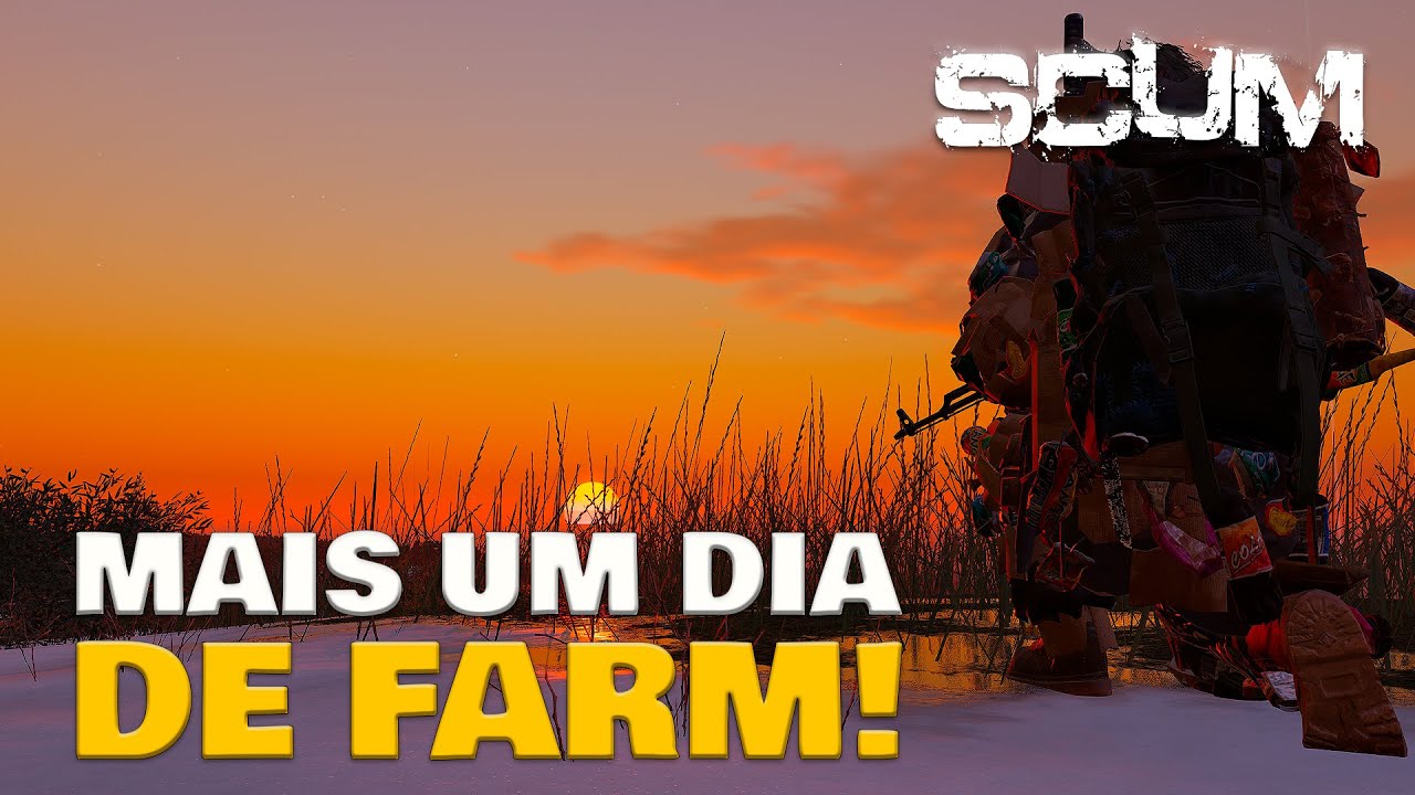 SCUM AO VIVO 🔴 DIA DE FARMAR TUDO NO SERVIDOR! BEAR ISLAND SEASON 2 ...