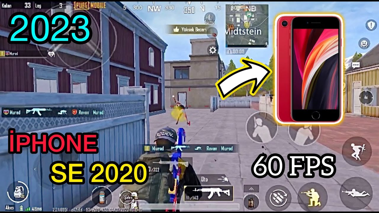 İPHONE SE 2020 PUBG MOBİLE TEST | 2023 DE ALINIRMI? | LİVİK GAMEPLAY ...
