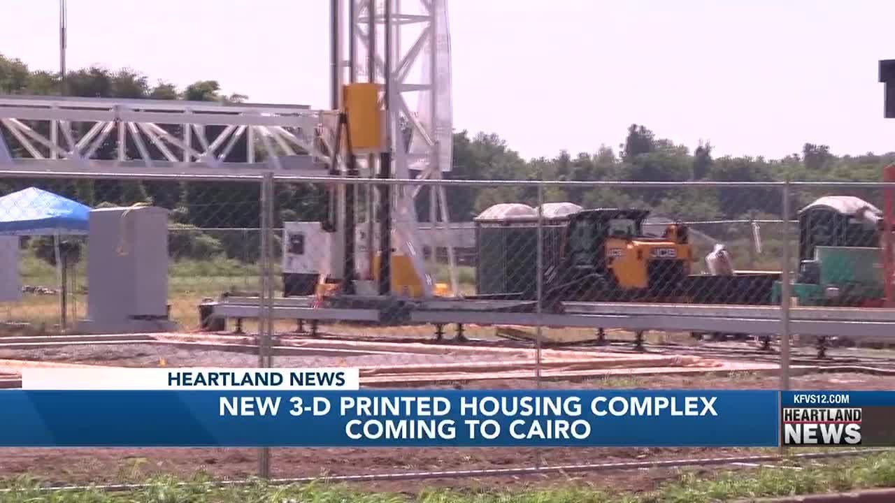 New 3D-printed housing complex coming to Cairo, Ill. - YouTube