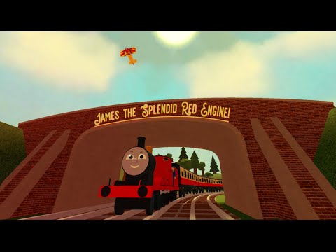 James the Splendid Red Engine - YouTube