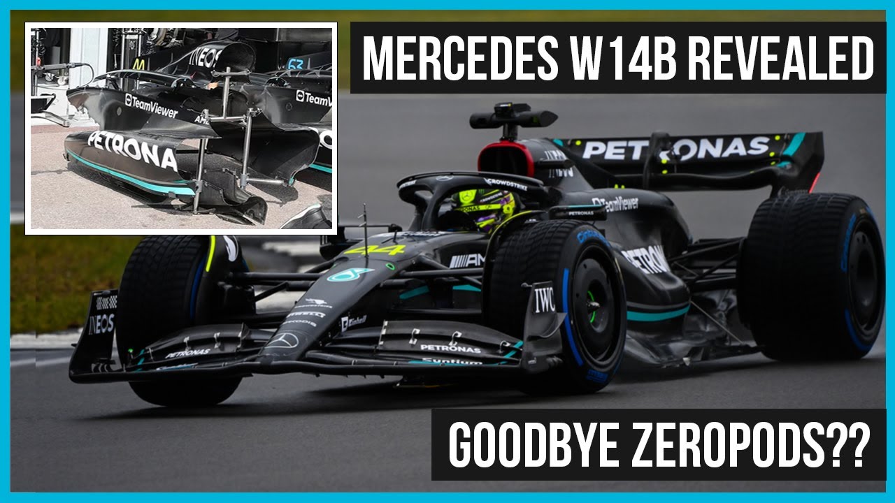 First Look at the Mercedes W14B and It's Radical Tech Upgrades for ...