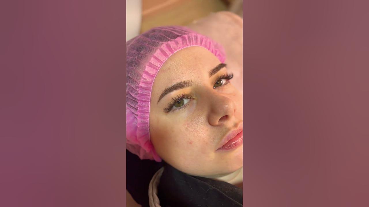 Реснички изгиб д 1,5д - YouTube