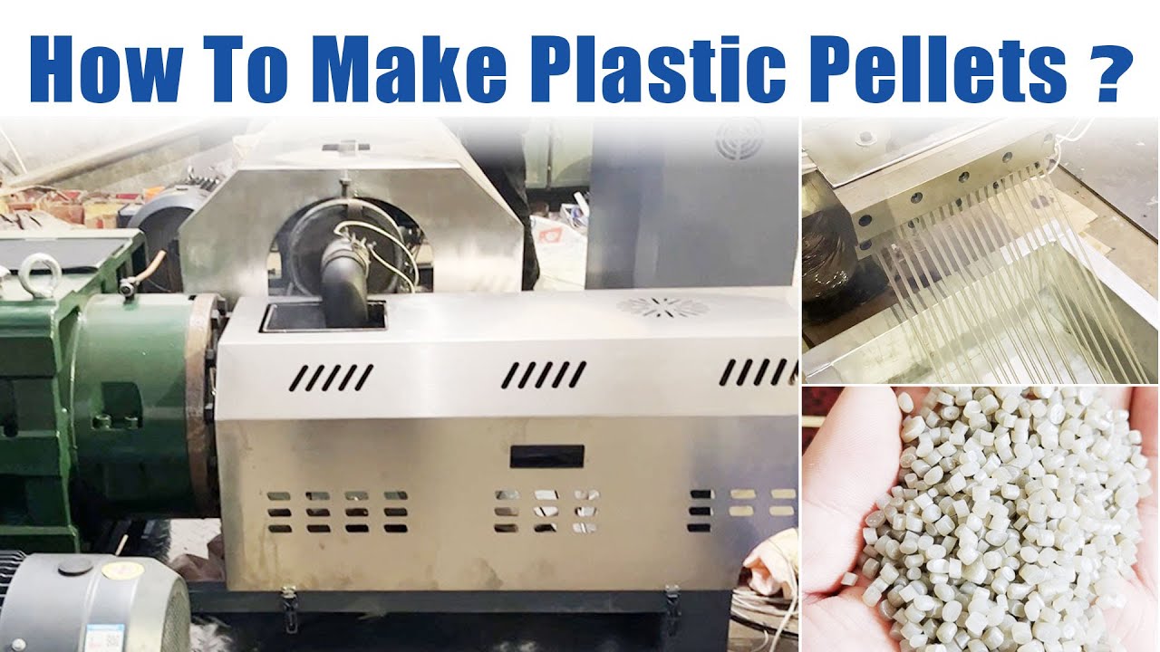 How To Make Plastic Pellets? | Plastic Pellet Making Machine - YouTube
