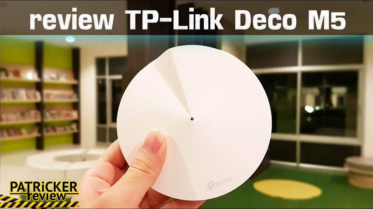 รีวิว TP-Link Deco M5 กระจายสัญญาณWiFiให้ทั่วบ้าน - YouTube