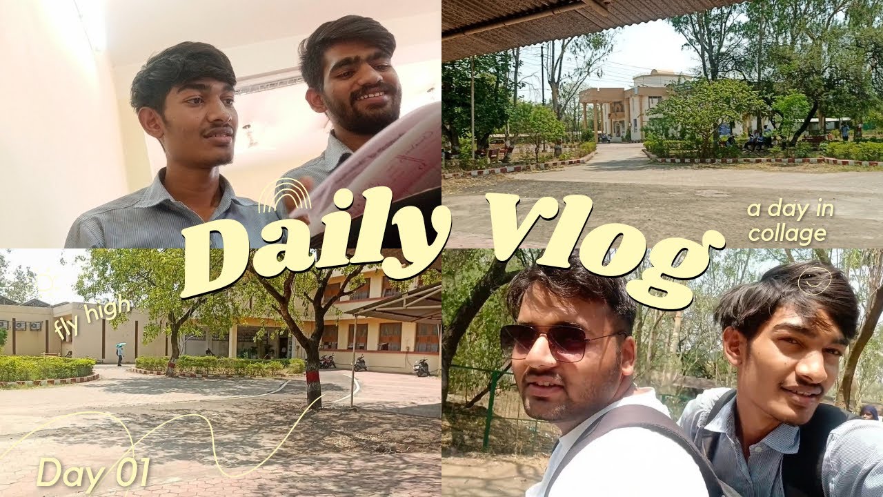 A day in collage | daily vlog | Day 01 - YouTube