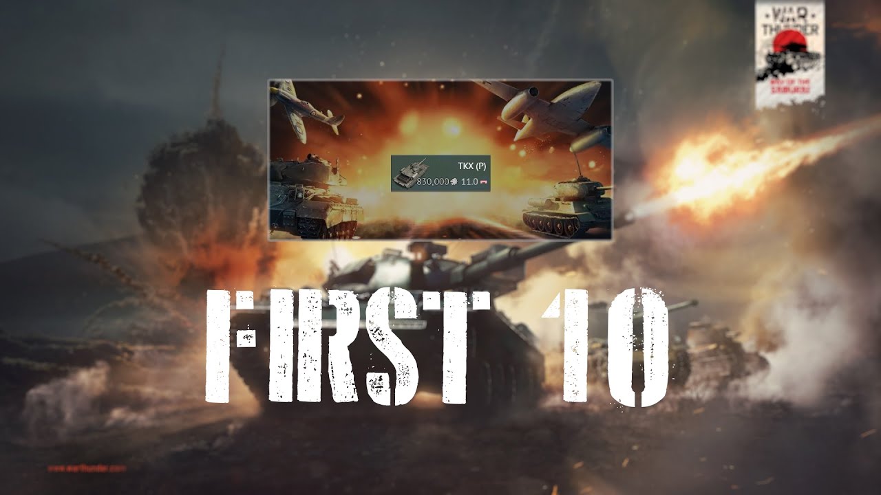 War Thunder First 10: TKX (P) - YouTube