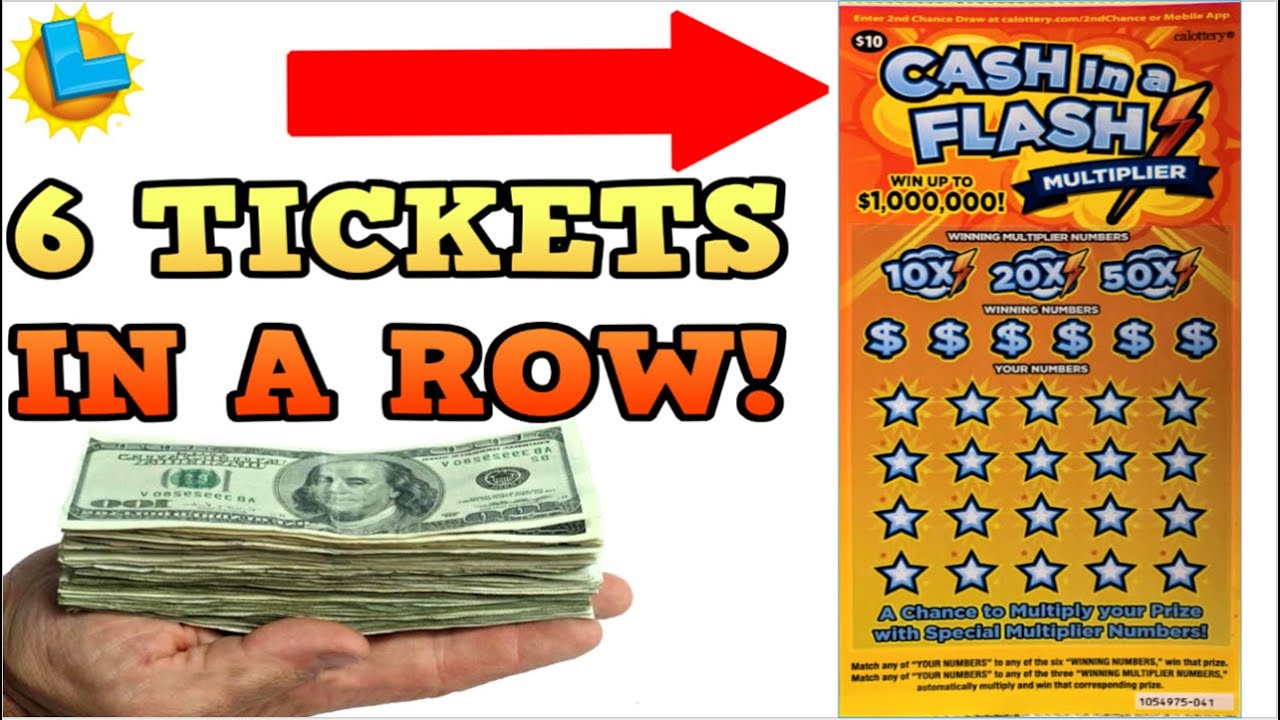 $1 MILLION PRIZE CASH IN A FLASH SCRATCH OFF TICKETS - YouTube