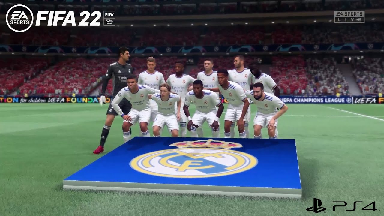 FIFA 22 - Real Madrid vs Liverpool | World Class | UCL Finals | PS4 ...