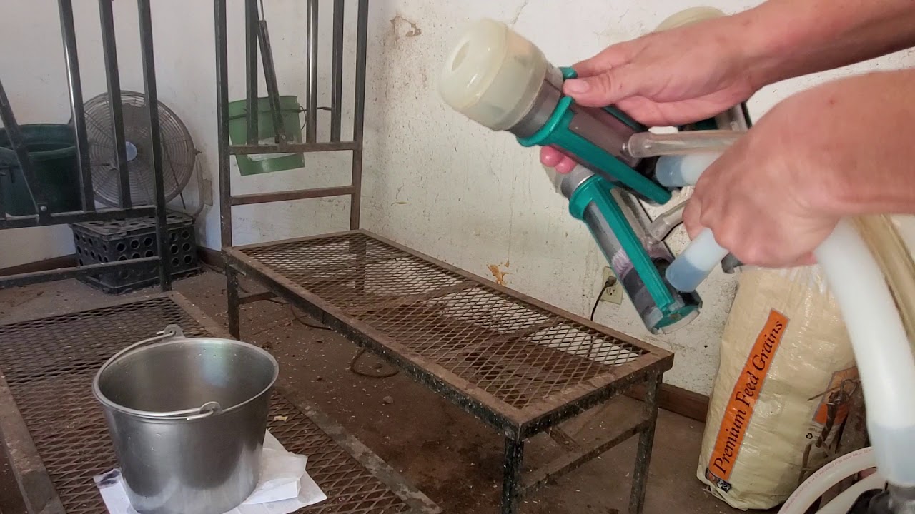 Cleaning up the machine. - YouTube
