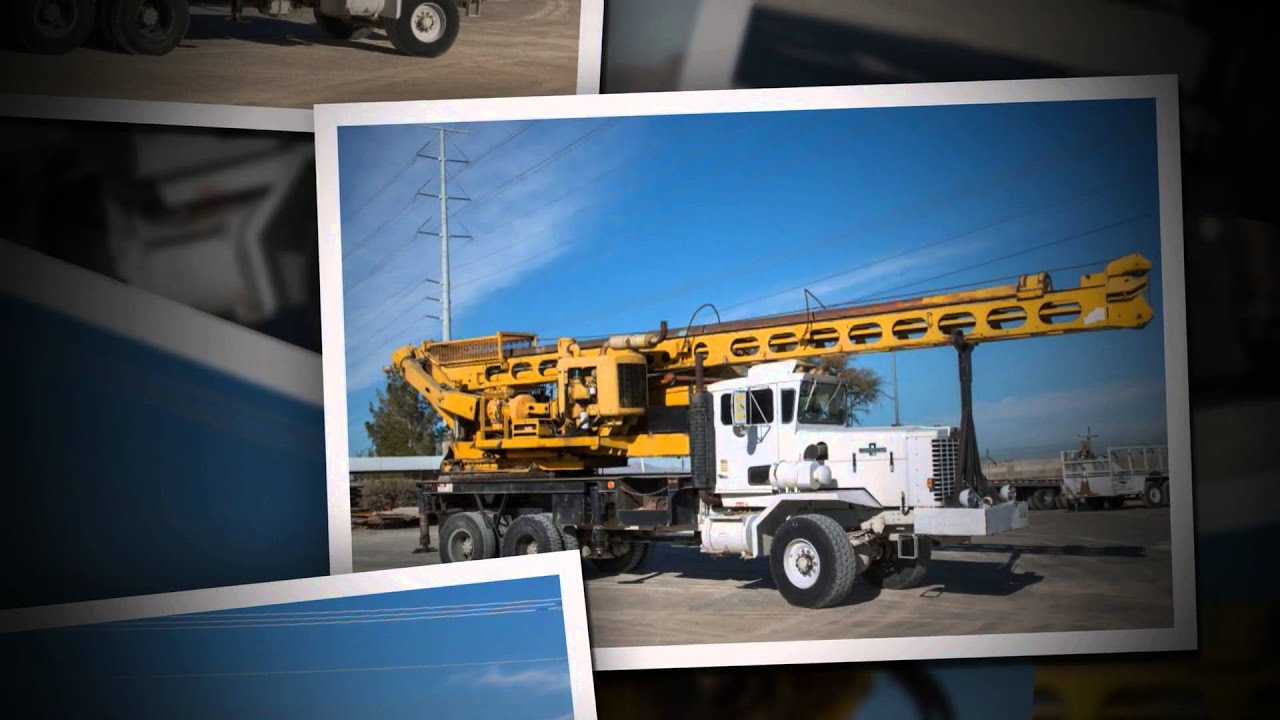 Texoma 700 Foundation Drill Rig - YouTube
