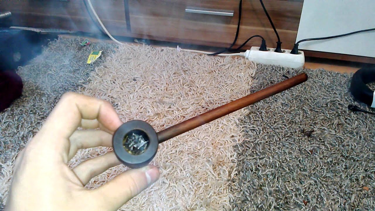 Homemade pipe (#1) Gimli / meine gimli pfeife - YouTube