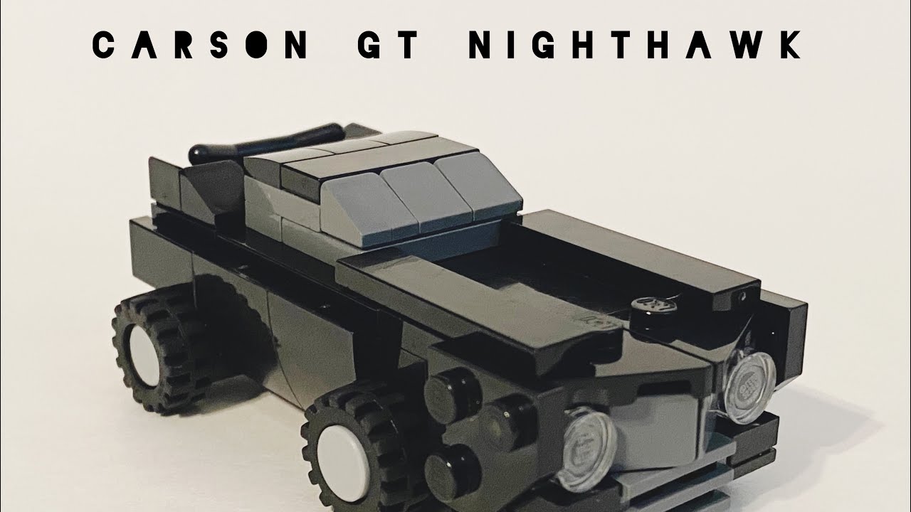 Lego Carson GT Nighthawk MOC - YouTube