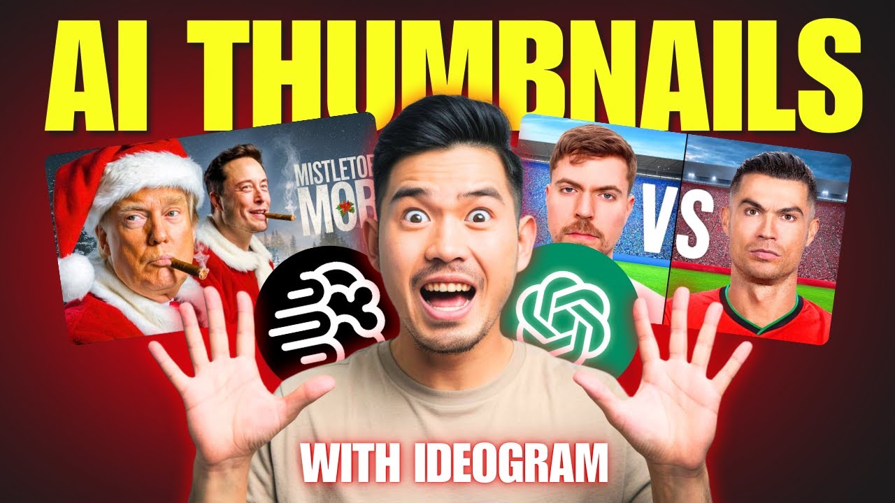 Ideogram AI Thumbnail Tutorial | Best AI Thumbnail Generator - YouTube
