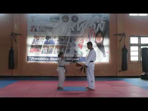 FADHILLA ZAHRATUL AULIA_INDONESIA POTORONO TAEKWONDO CLUB_PEE WE FEMALE_SPEED KICKING